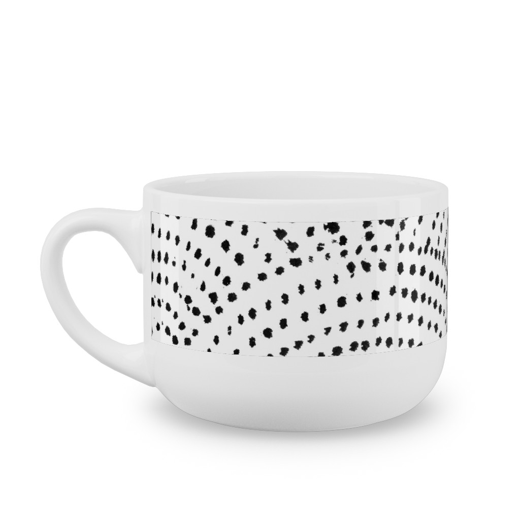 Ink Dot Scales Latte Mug | Shutterfly