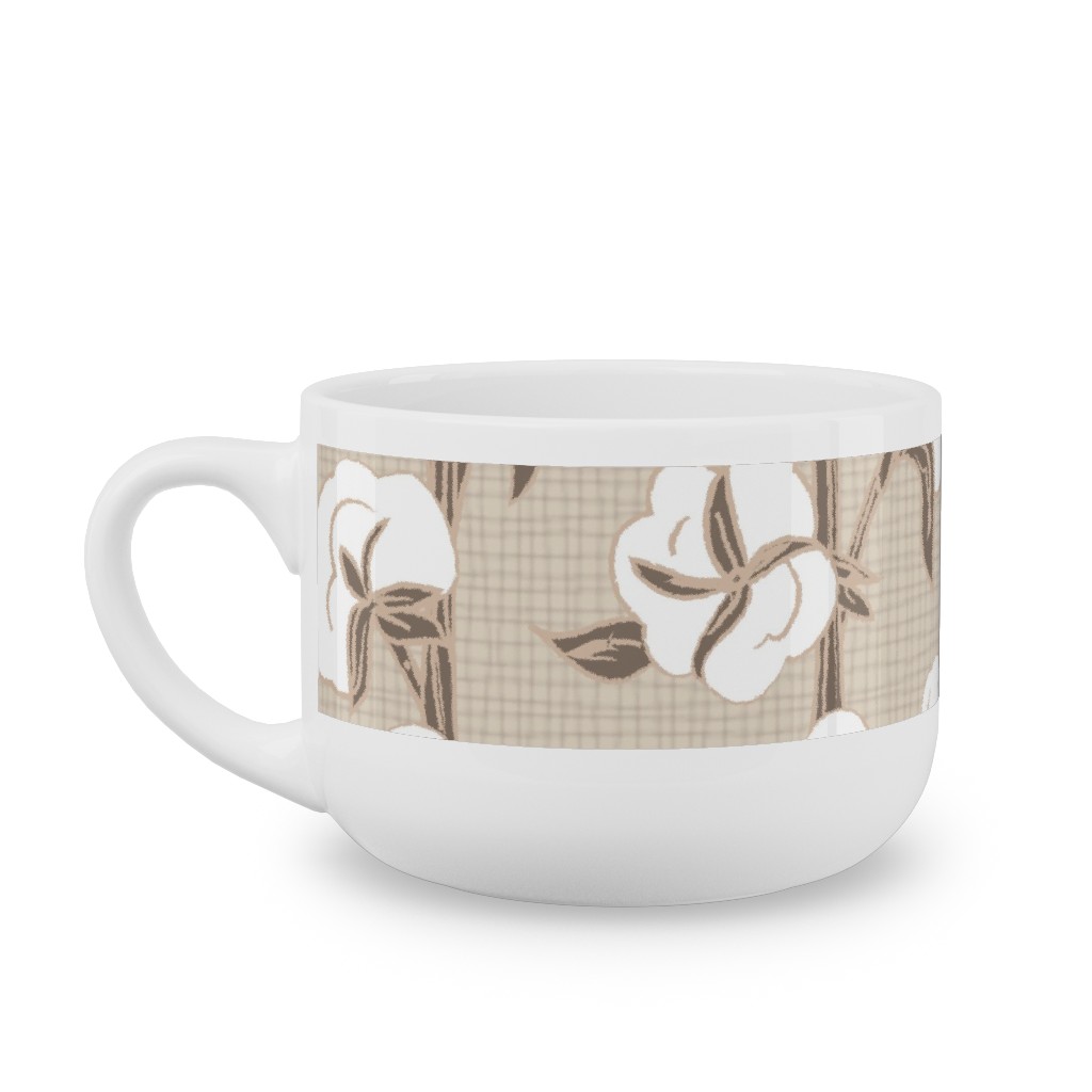 Cotton Stalk Stripe - Brown Latte Mug | Shutterfly