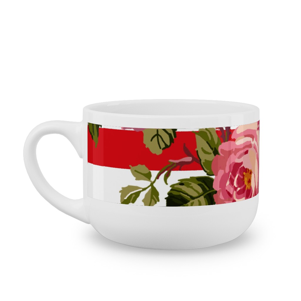 Americana Summer Roses - Multi Latte Mug | Shutterfly