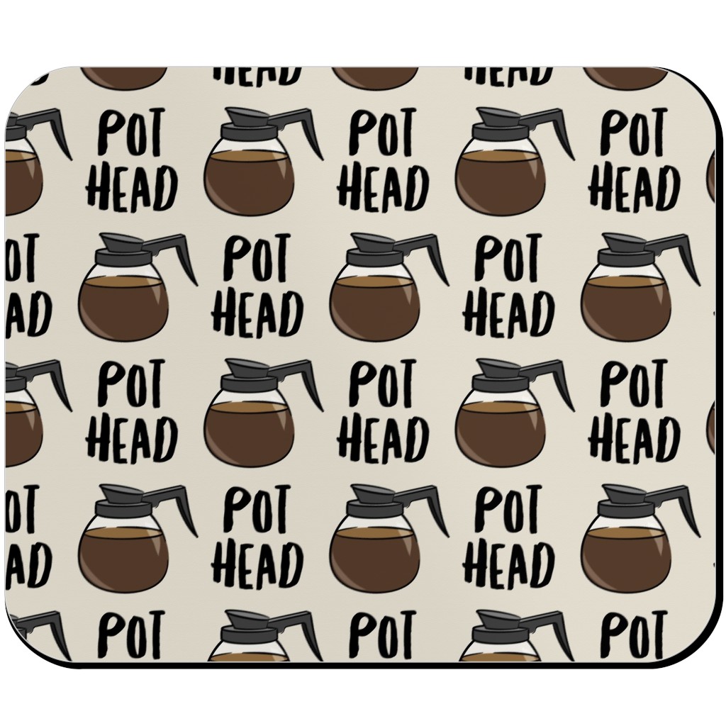 Coffee Pots - Beige Mouse Pad | Shutterfly