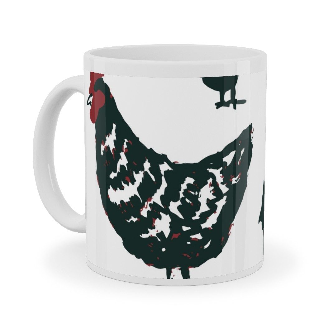 Chickens - Neutral Ceramic Mug | Shutterfly