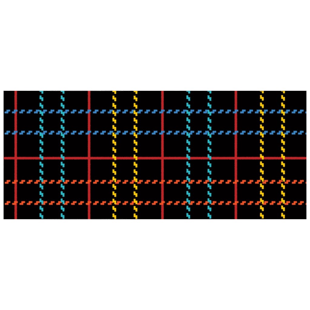 Grid Plaid - Dark Multi Ceramic Mug | Shutterfly