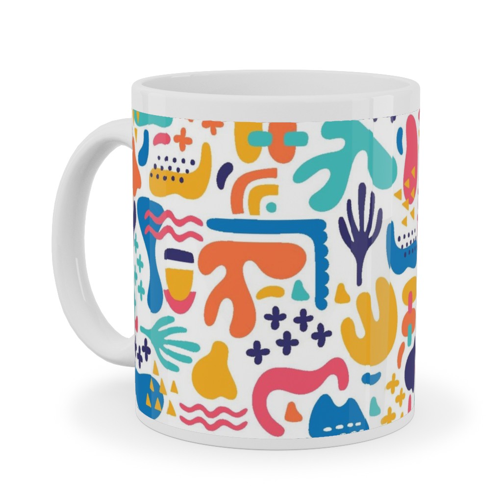 Organic Abstract Design - Multi Ceramic Mug | Shutterfly