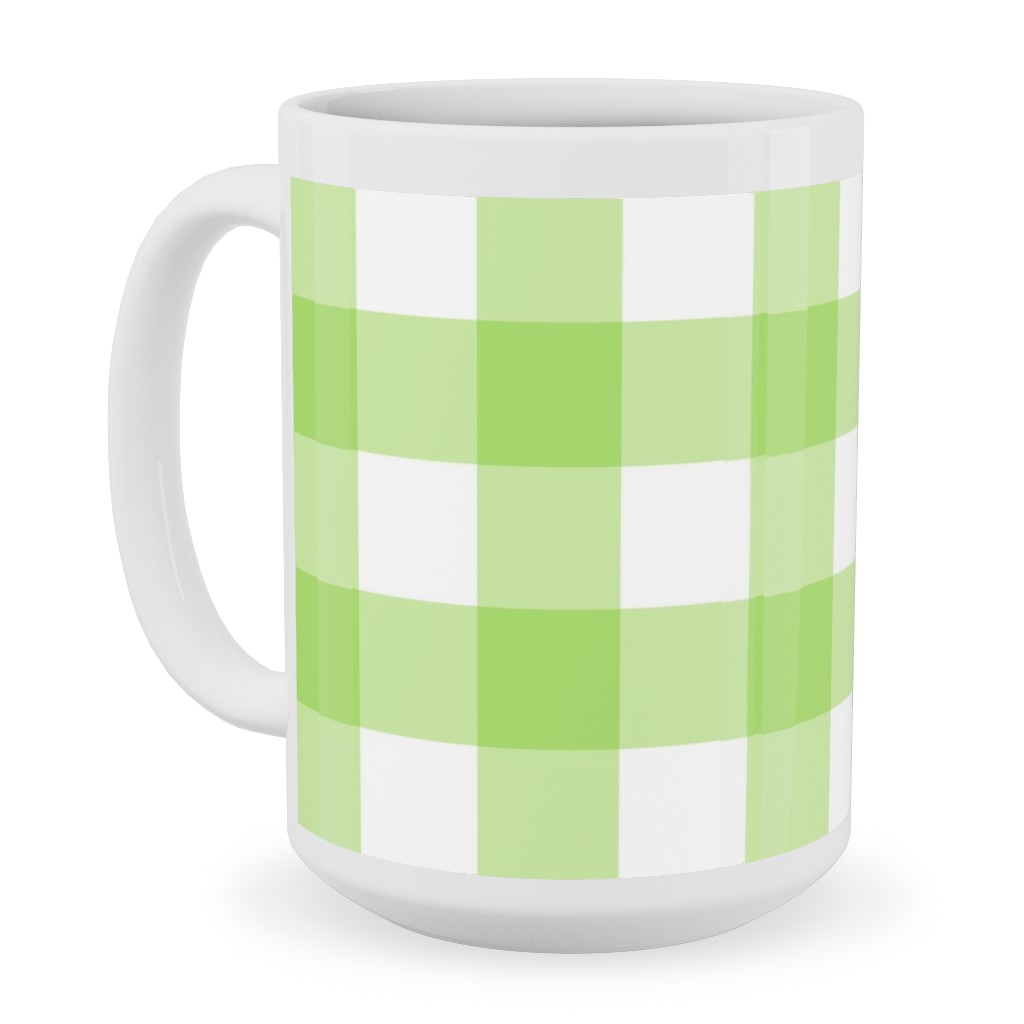 Gingham Checks Ceramic Mug | Shutterfly