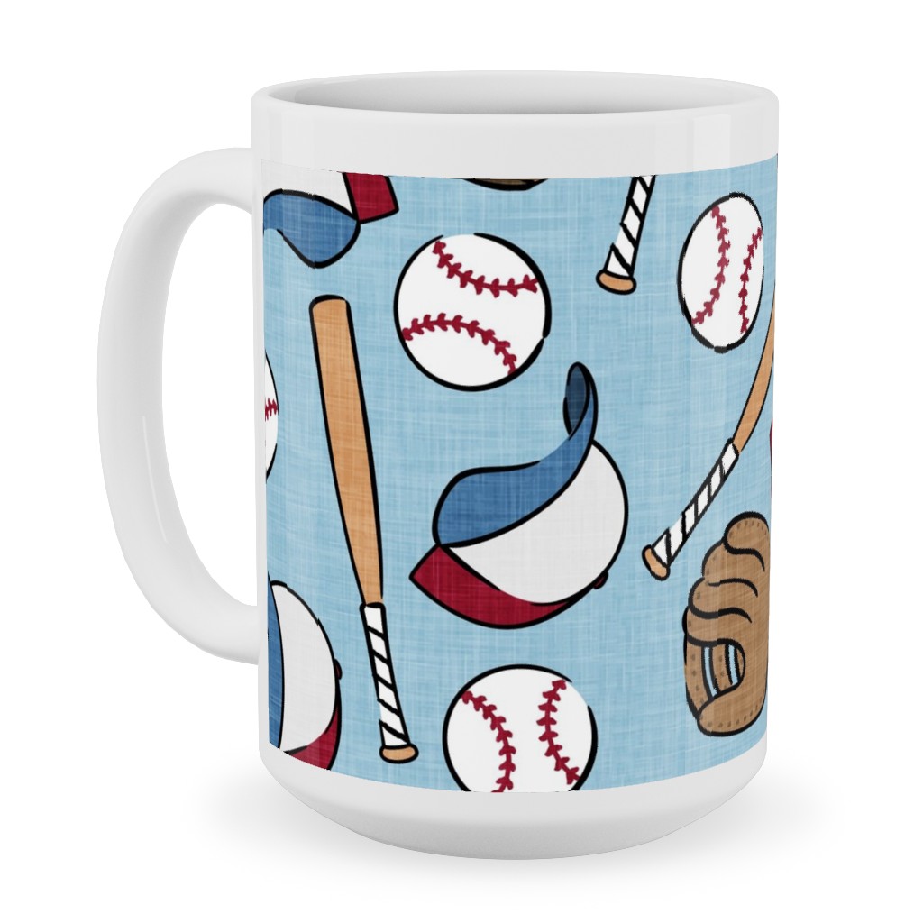 Baseball Bats Mits and Balls Ceramic Mug | Shutterfly