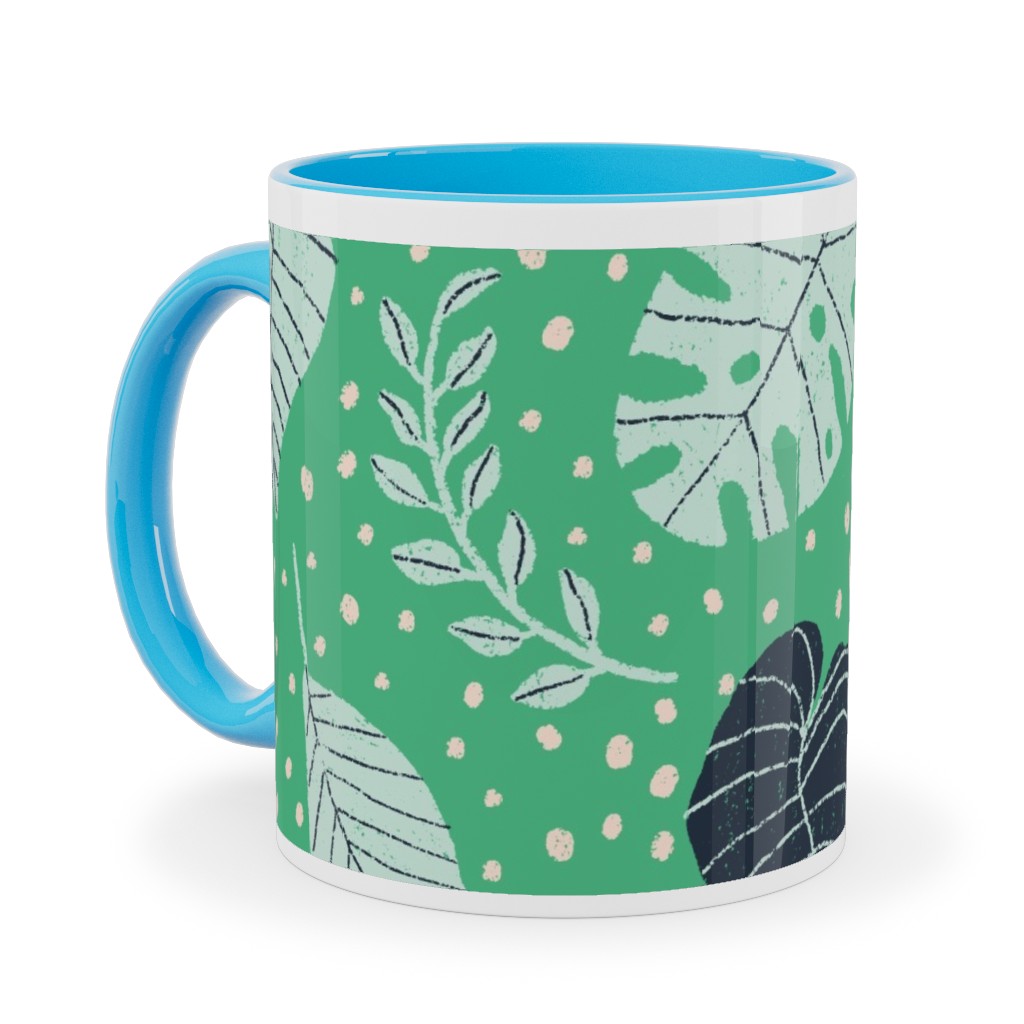 Leafy Jungle - Green Ceramic Mug | Shutterfly