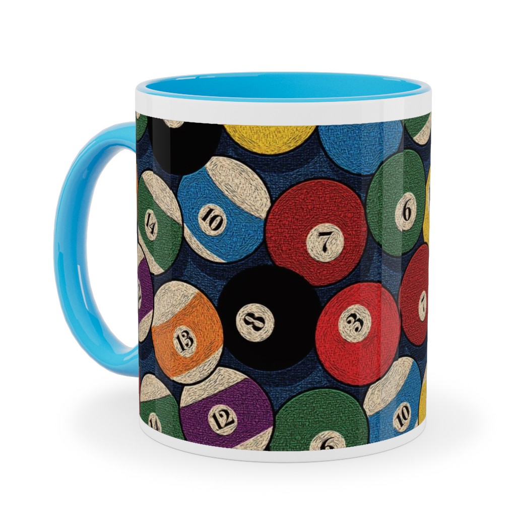 Billiard Bowls - Multi Ceramic Mug | Shutterfly