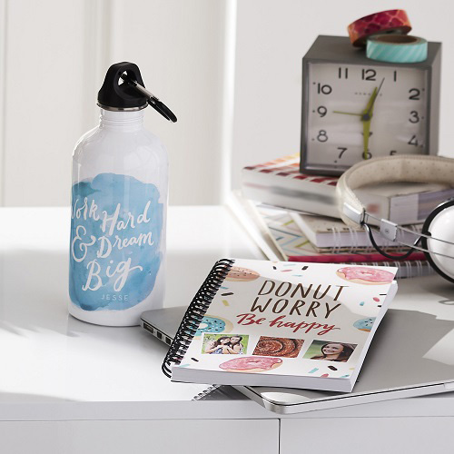 Tilty Overlapping Collage 5x8 Notebook by Shutterfly | Shutterfly