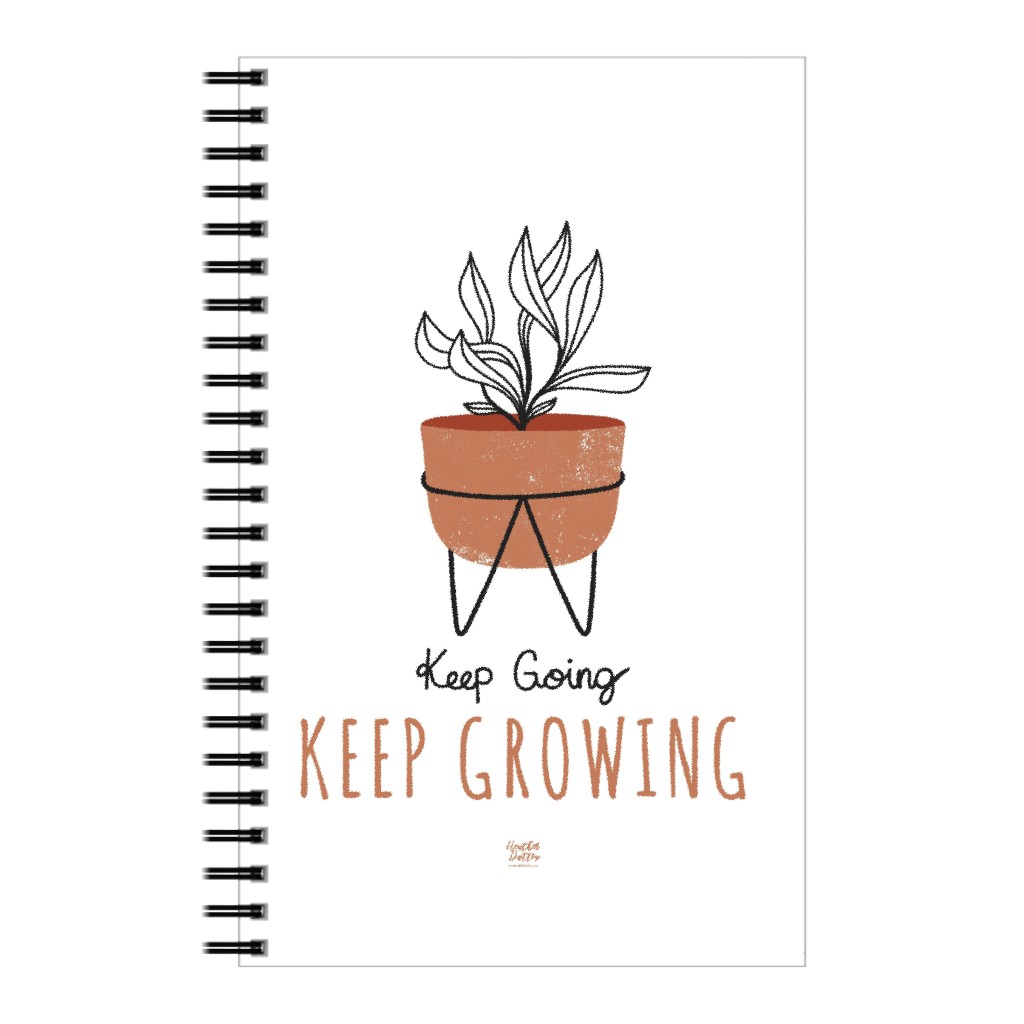 Keep Going & Keep Growing - Terracotta Notebook | Shutterfly