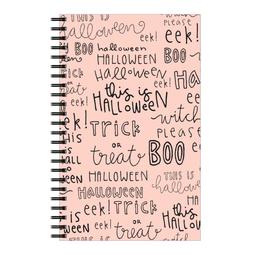 Halloween Words - Black Notebook | Shutterfly