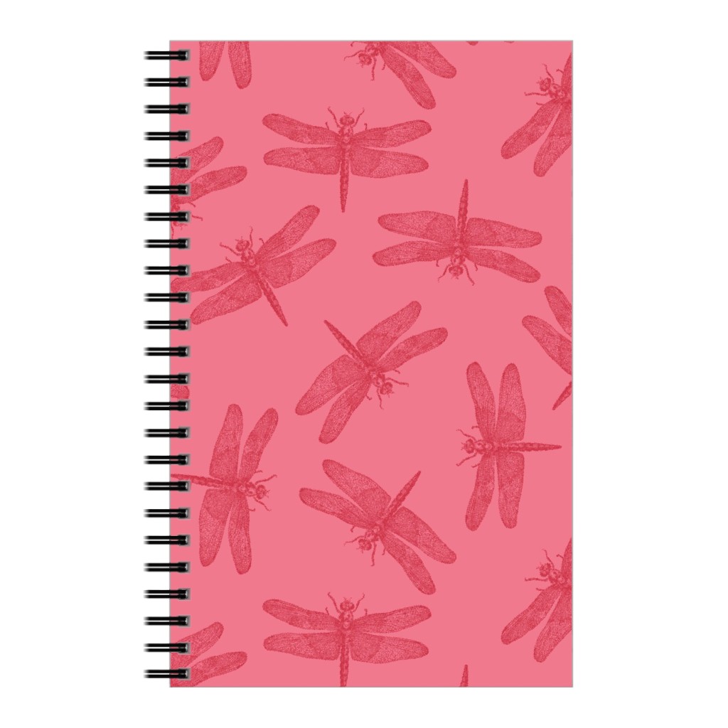 Vintage Dragonfly - Pink Notebook | Shutterfly