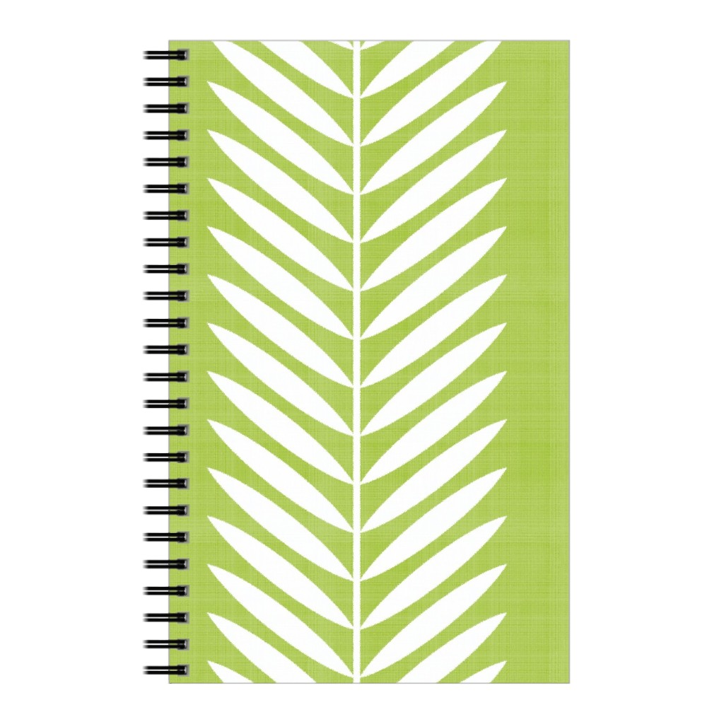 Laurel Leaf Stripe Notebook | Shutterfly