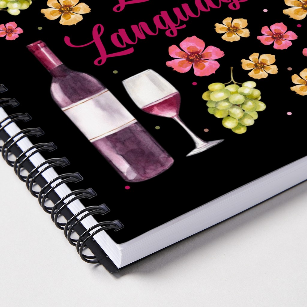 Wine Is My Love Language Notebook | Shutterfly