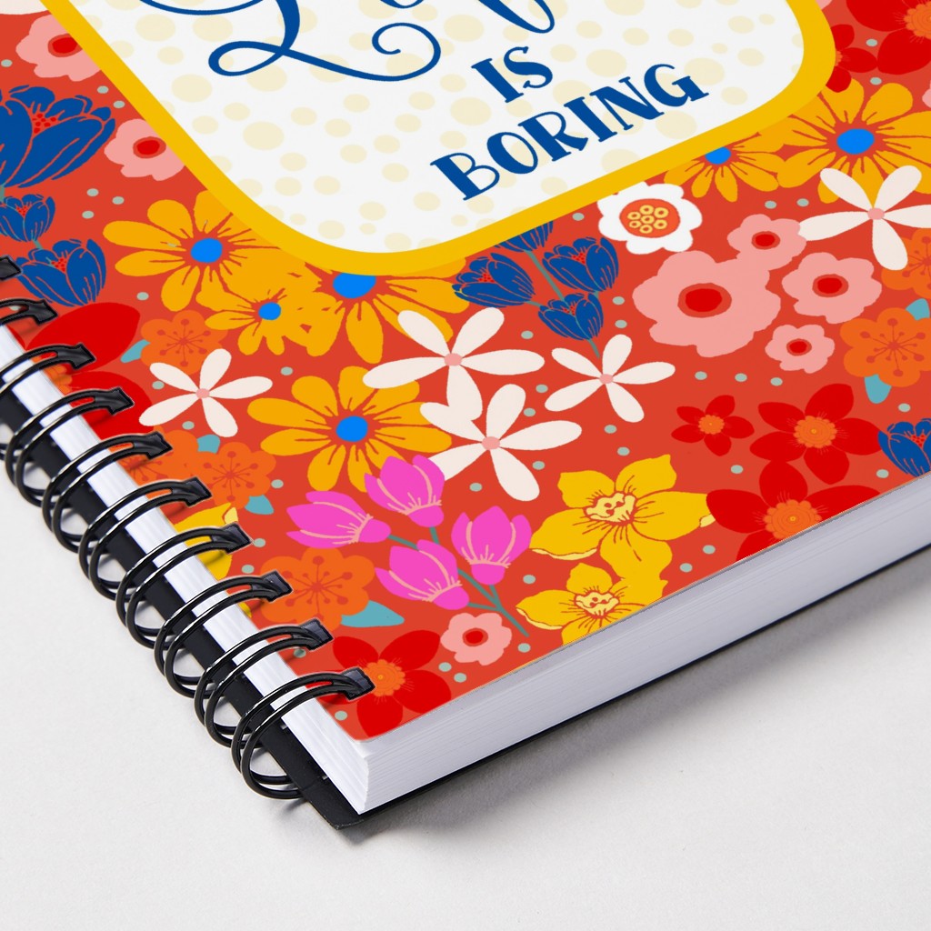 a Normal Life Is Boring - Multi Bold Notebook | Shutterfly