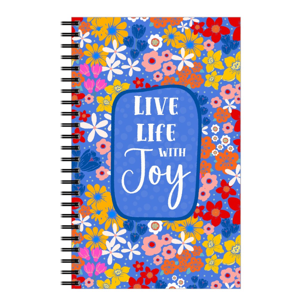 Live Life With Joy - Multi Bold Notebook | Shutterfly