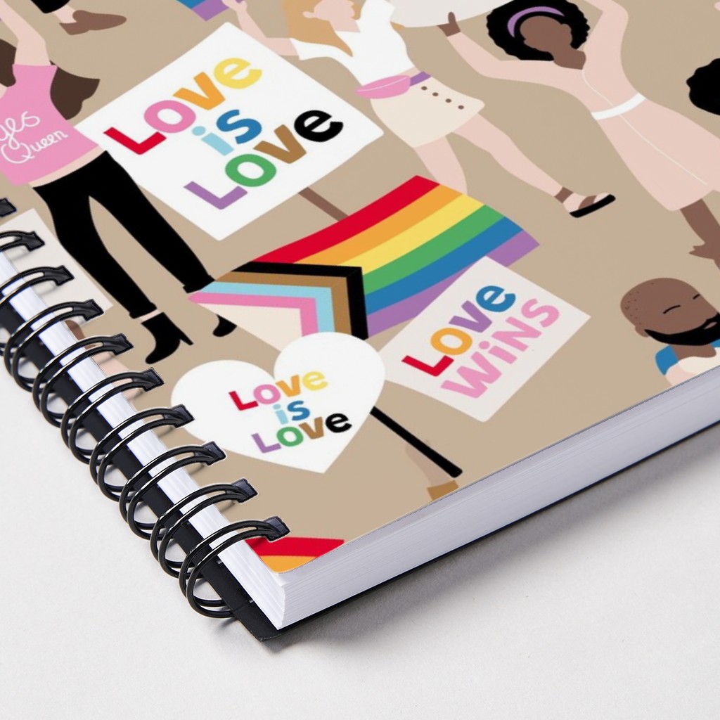 Pride Lgbtq Rainbow Flag Notebook | Shutterfly