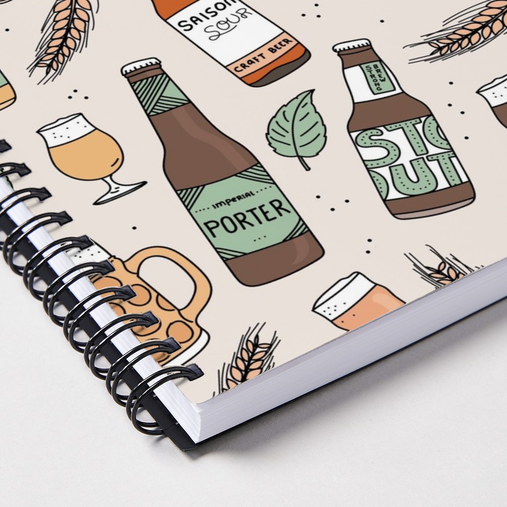 Cheers Craft Beer and Glasses Notebook | Shutterfly