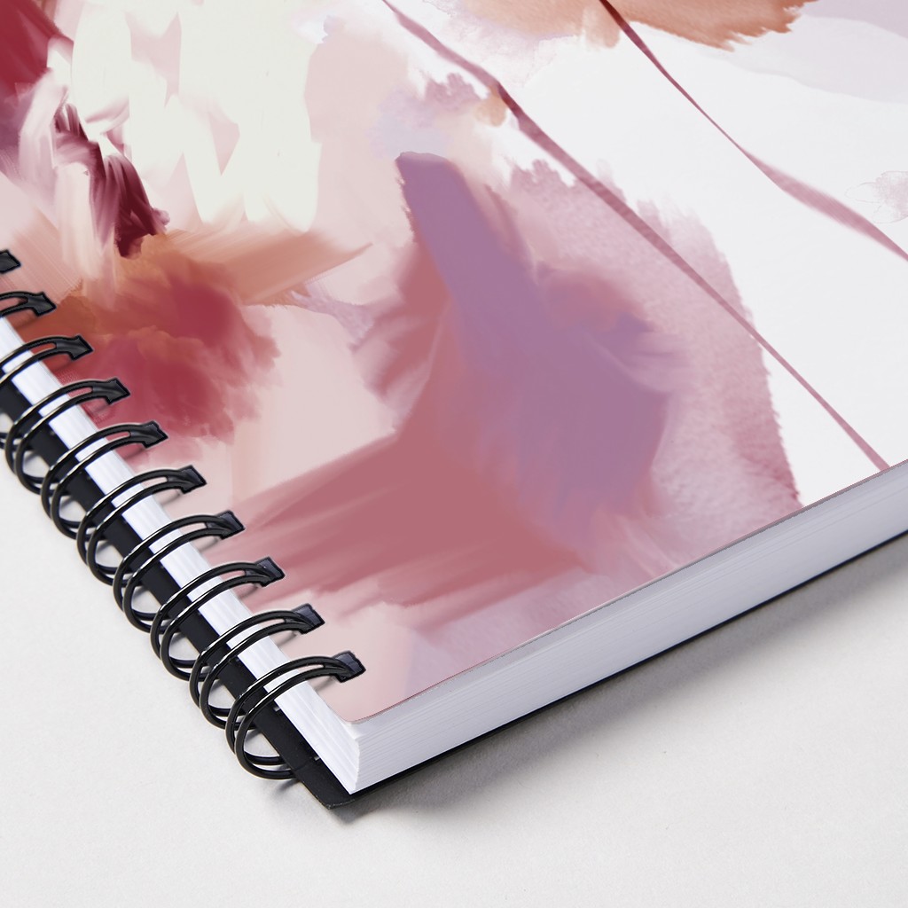 Canyon Light - Pink Notebook | Shutterfly