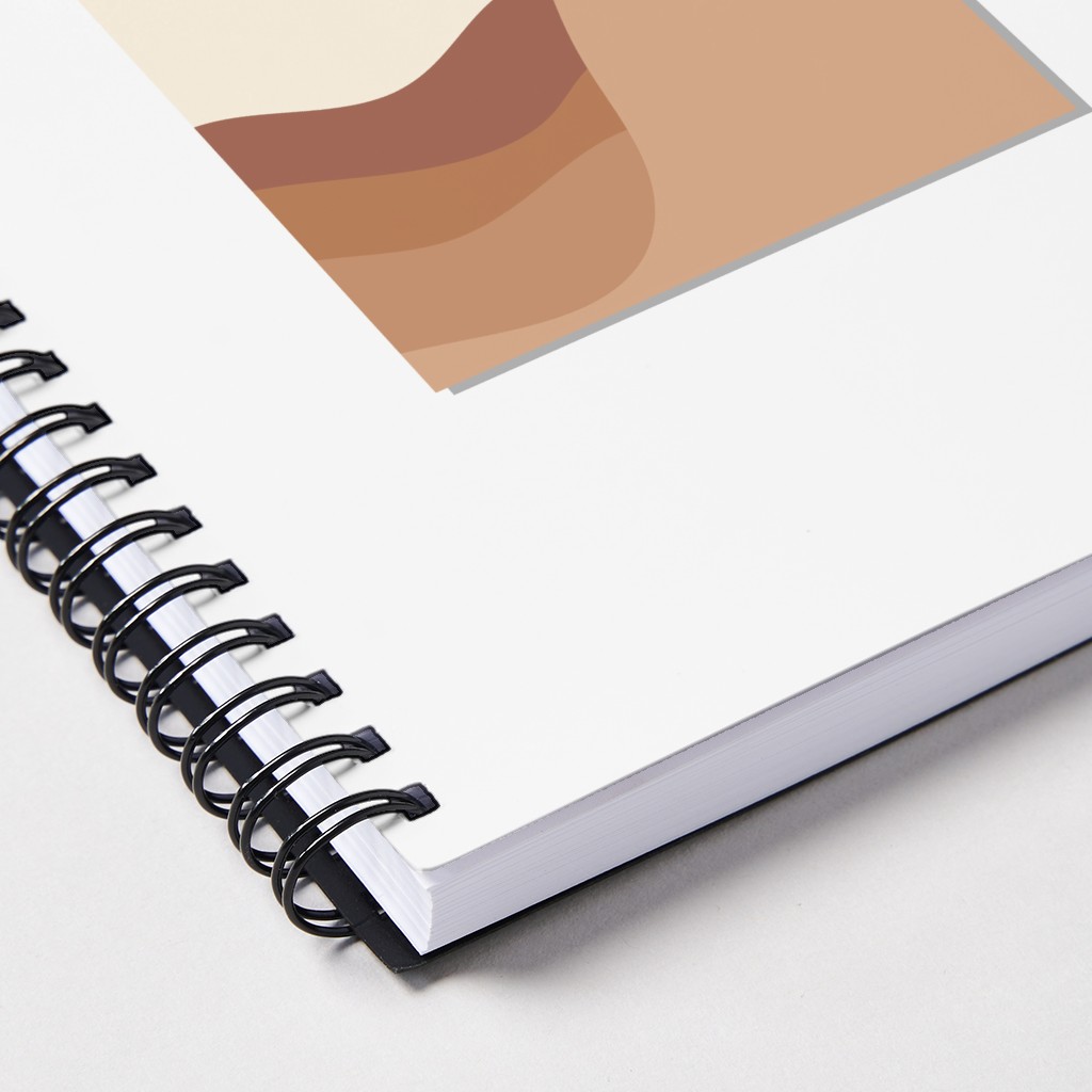 Abstract Desert Landscape in Window Daylight Notebook | Shutterfly