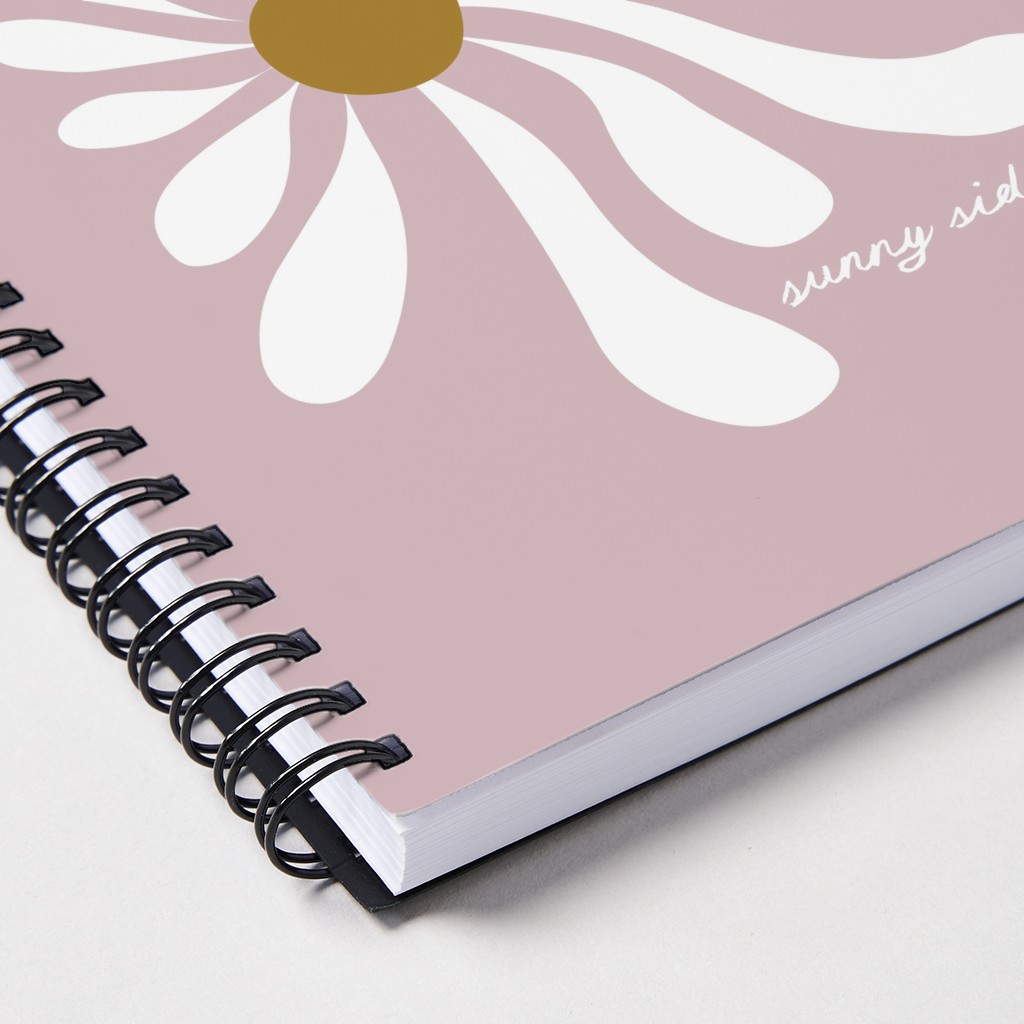Mod Sunny Side Up Daisy Notebook | Shutterfly