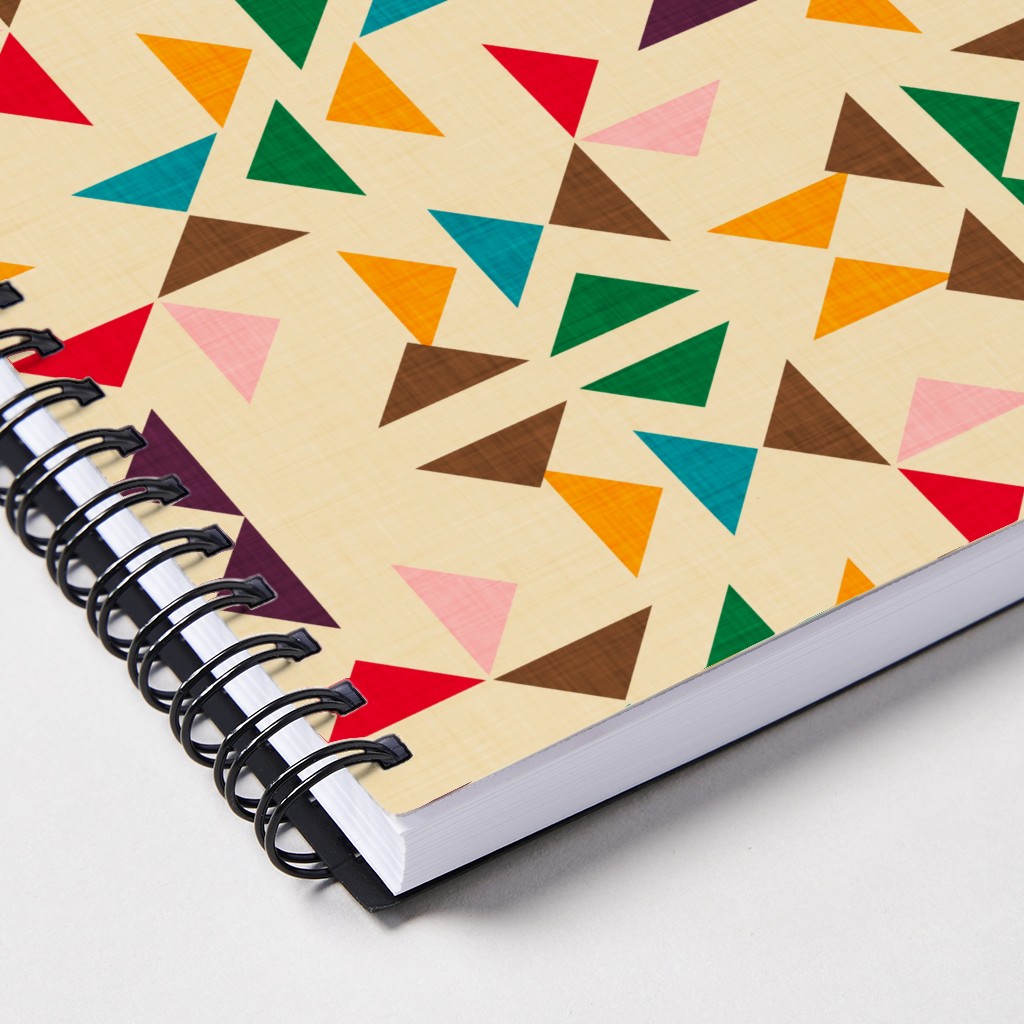Kilim Triangle - Multi on Beige Notebook | Shutterfly