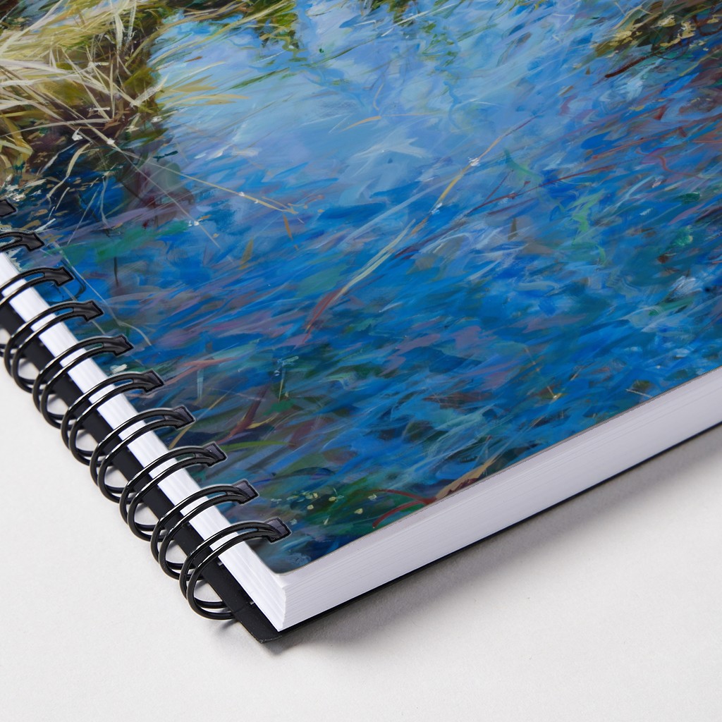 Autumn Red Painting Notebook | Shutterfly