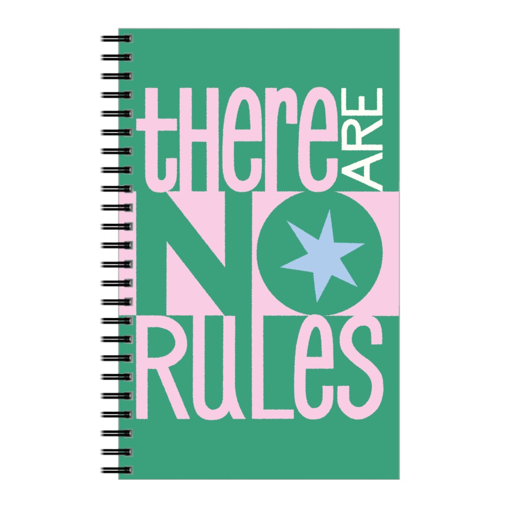 There Are No Rules Notebook | Shutterfly