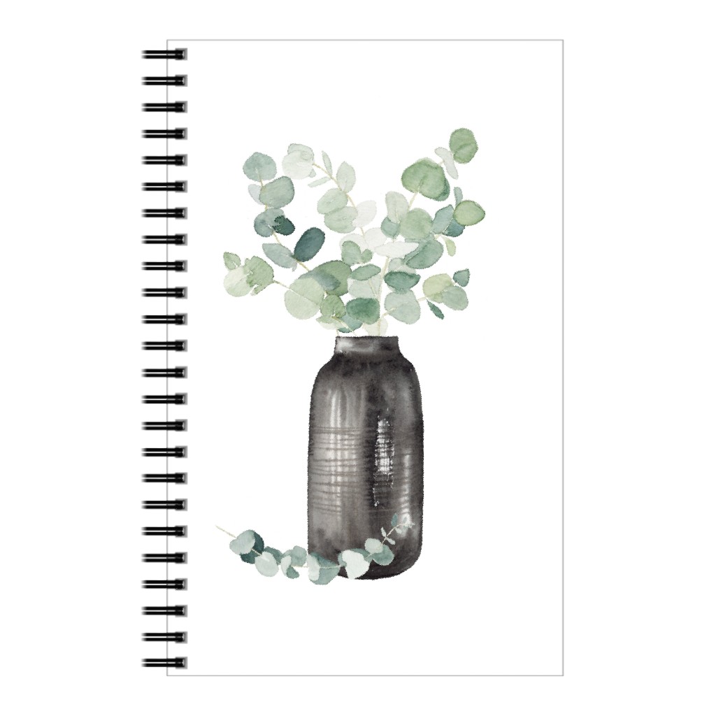 Eucalyptus in a Vase - Green Notebook | Shutterfly