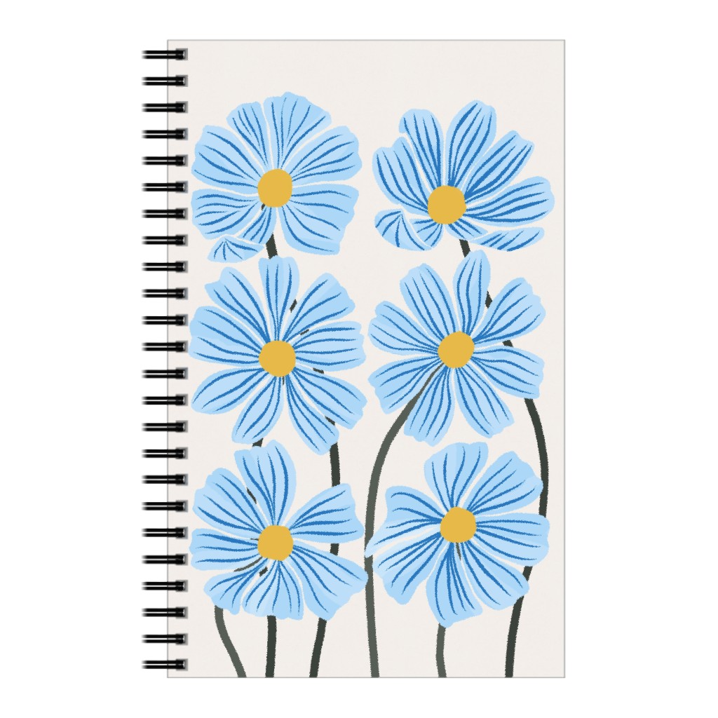 Botanical Cosmos Flowers Notebook | Shutterfly