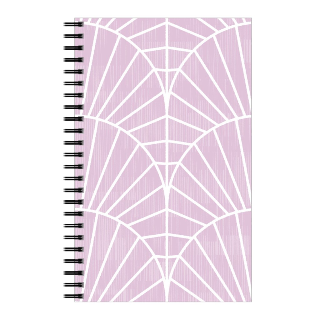 Art Deco Fields - Lavender Notebook | Shutterfly