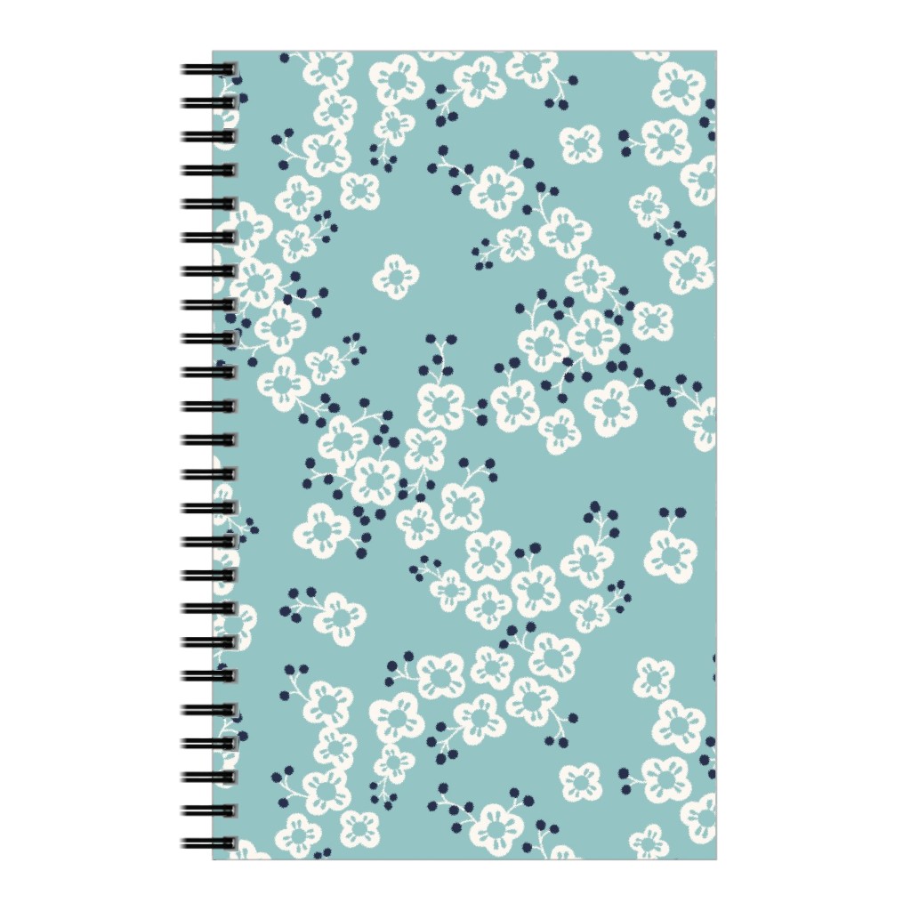 Japanese Blossom - Blue Notebook | Shutterfly