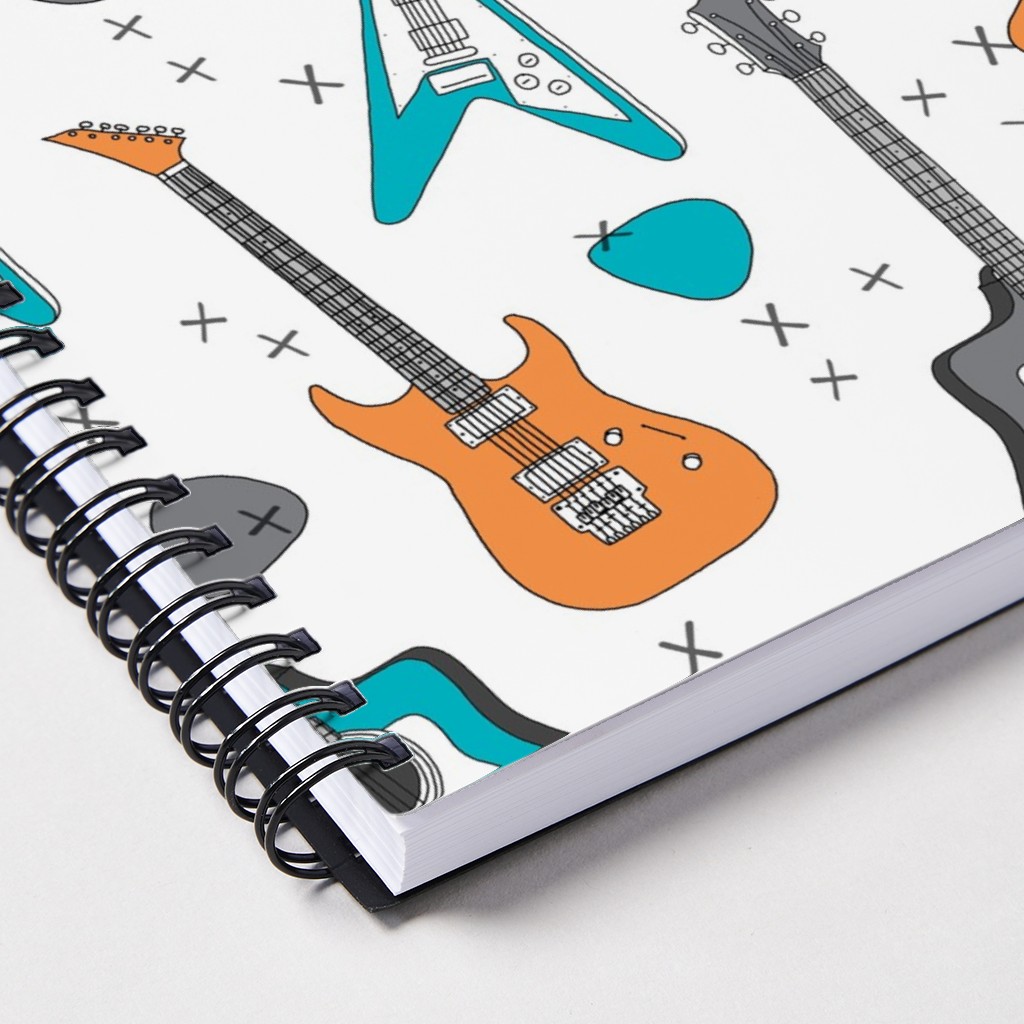 Guitars - Multicolor Notebook | Shutterfly