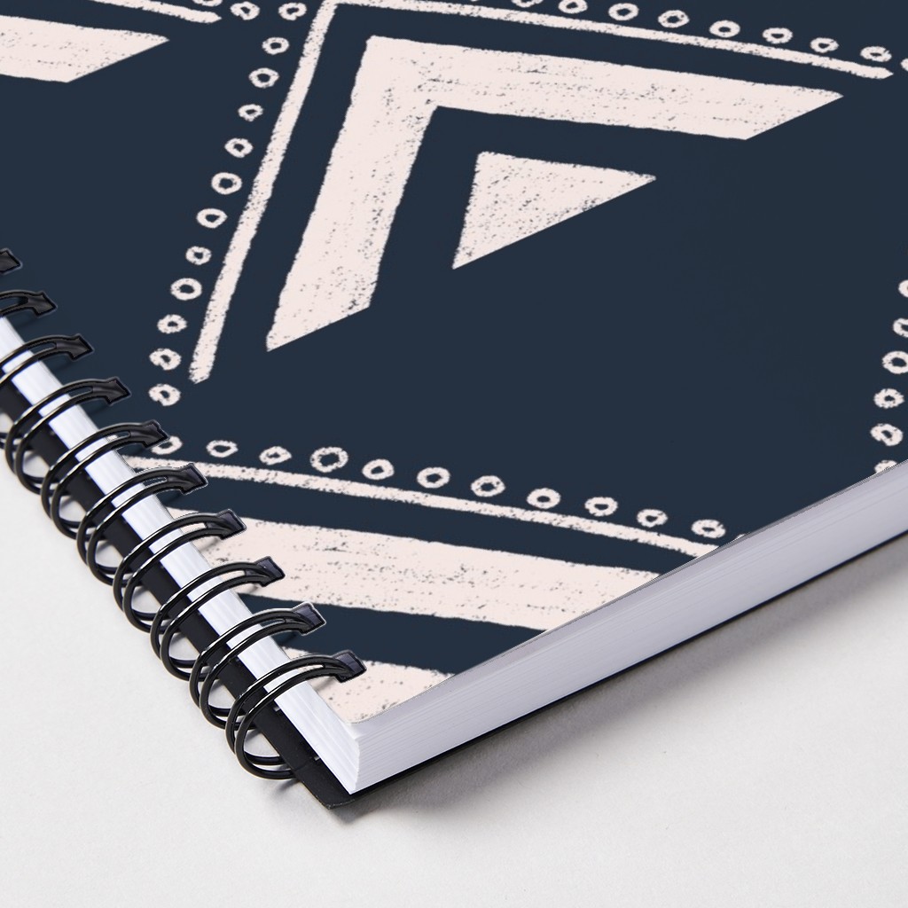 Lead the Way Triangles - Blue Notebook | Shutterfly