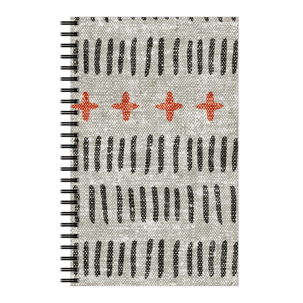 Modern Farmhouse Dash - Multi on Beige Notebook | Shutterfly