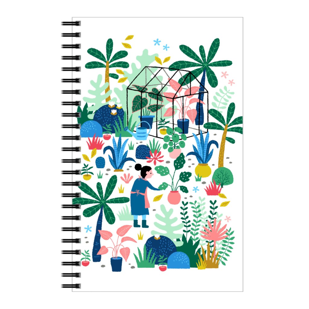 Greenhouse Colorful Garden - Multi Notebook | Shutterfly