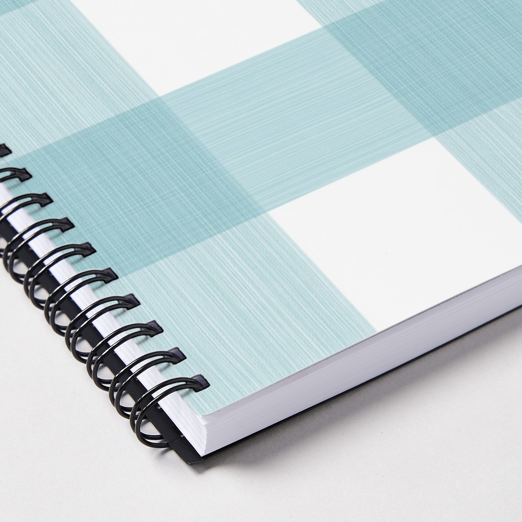Cross Hatch Plaid Notebook | Shutterfly