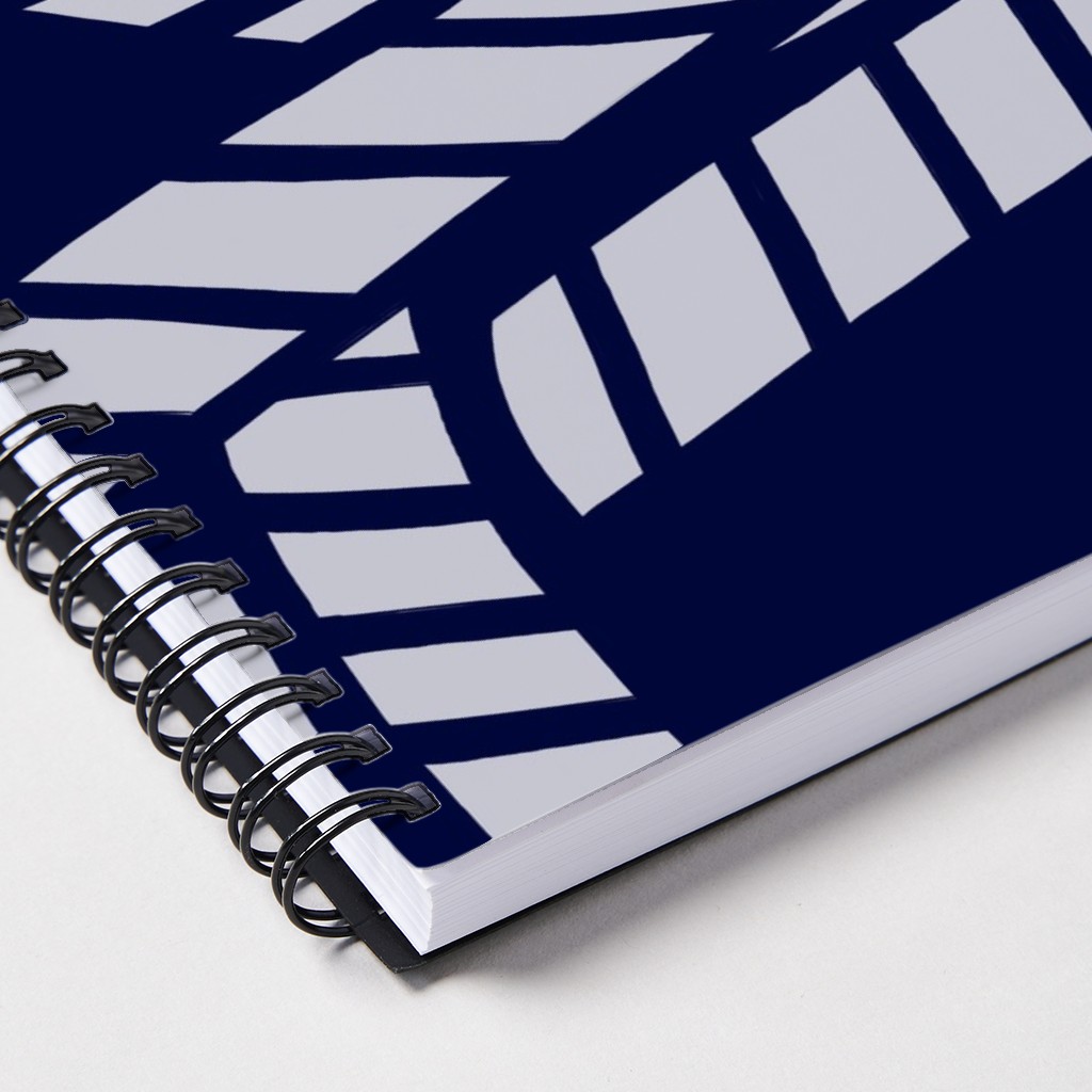 Nautical Rope on Navy Notebook | Shutterfly