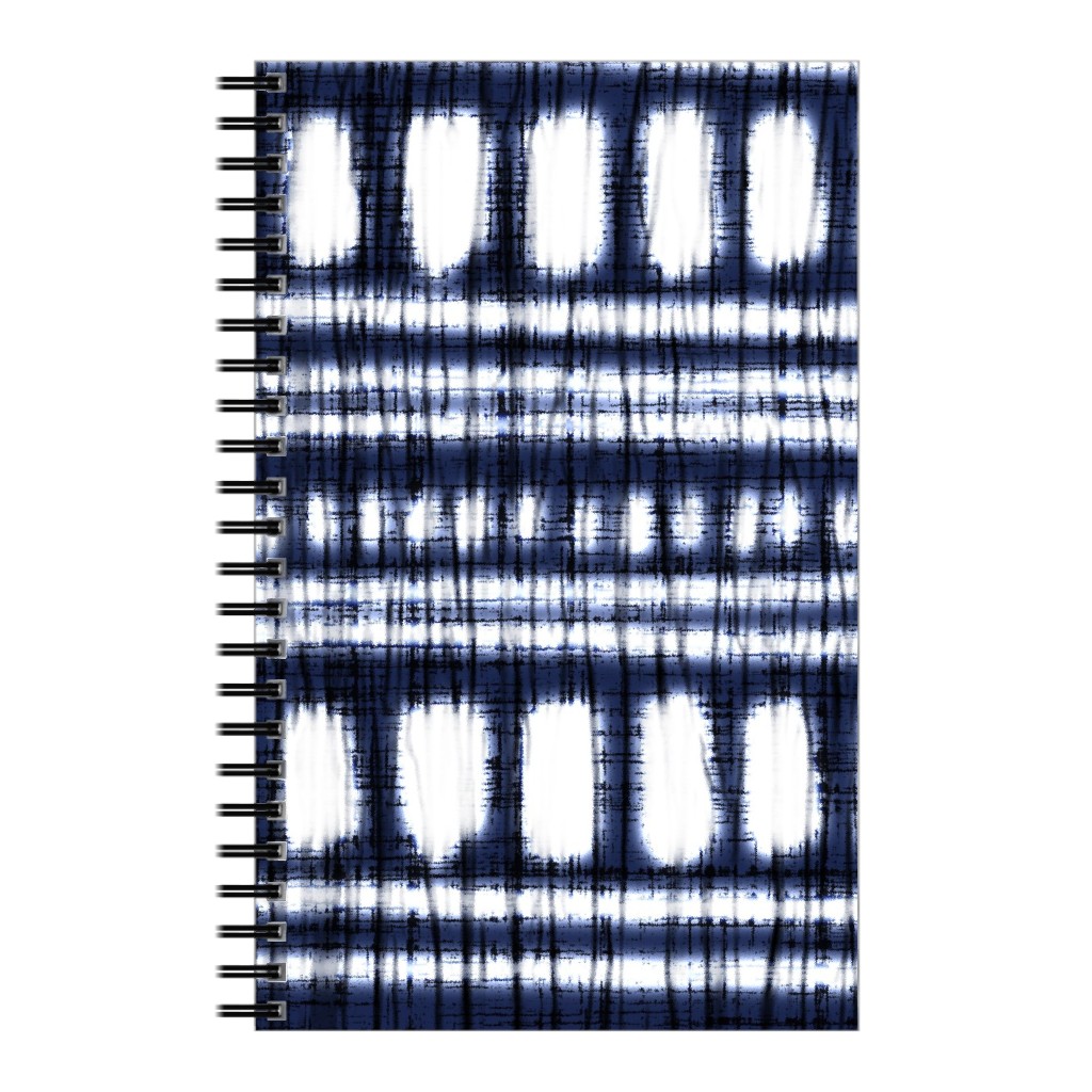 Shibori - Organic and Loose Lines and Dots Notebook | Shutterfly