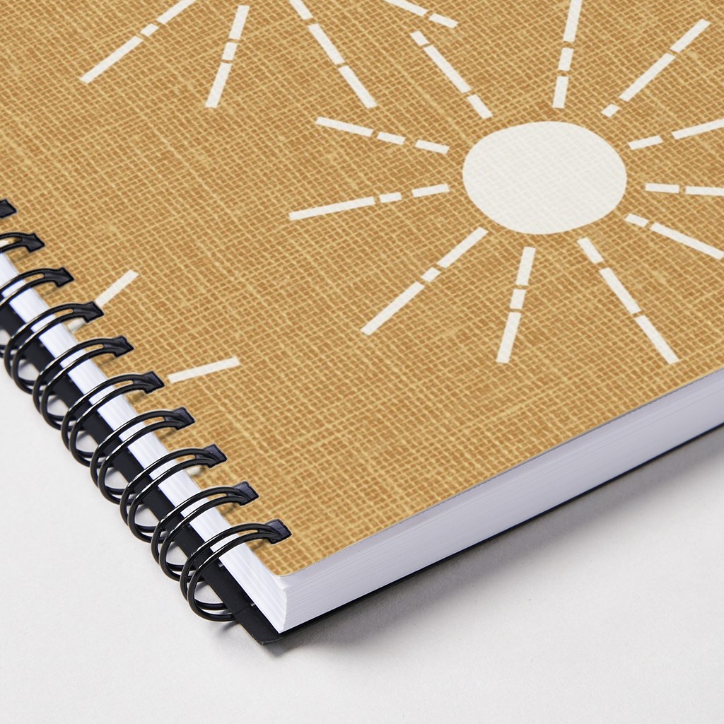 Summer Sunshine - Mustard Yellow Notebook | Shutterfly
