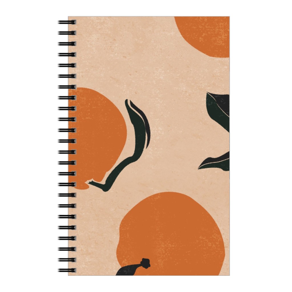Mid-Century Clementines - Sandy Beige Notebook | Shutterfly