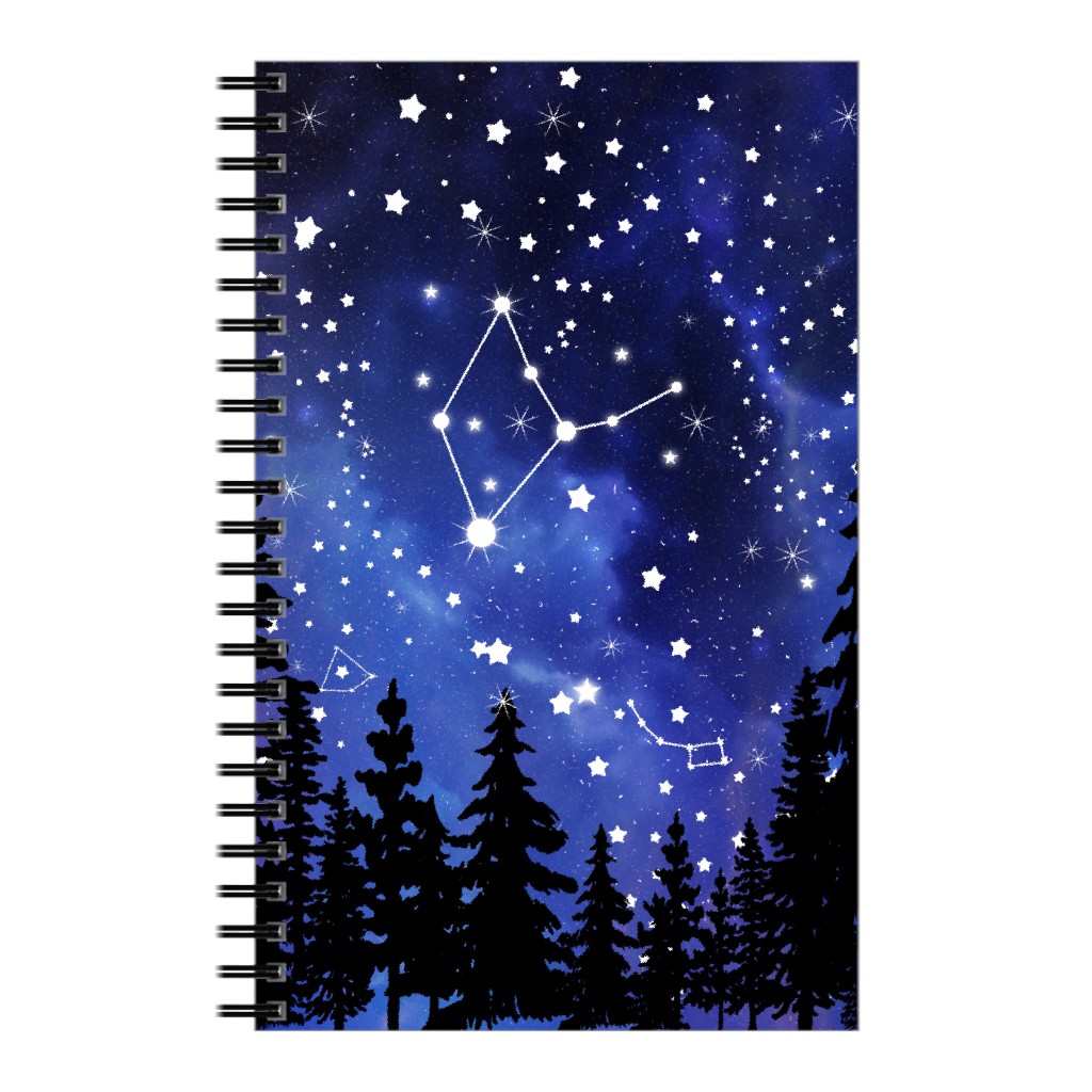 Night Sky Constellations - Blue Notebook | Shutterfly