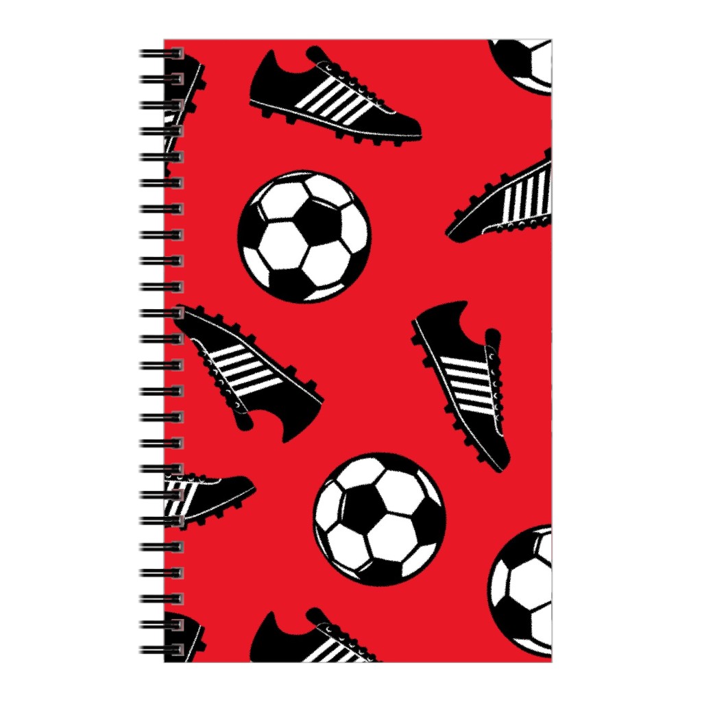 Soccer Balls and Cleats Notebook | Shutterfly