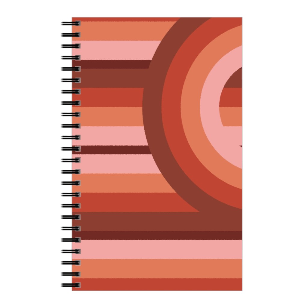 Retro Road - Mauve Multi Notebook | Shutterfly