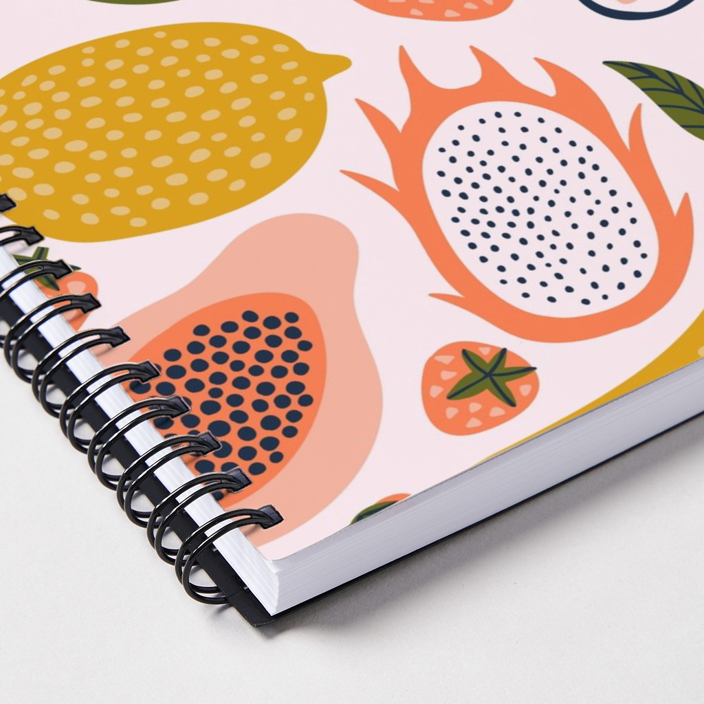Summer Fruits - Orange Notebook | Shutterfly