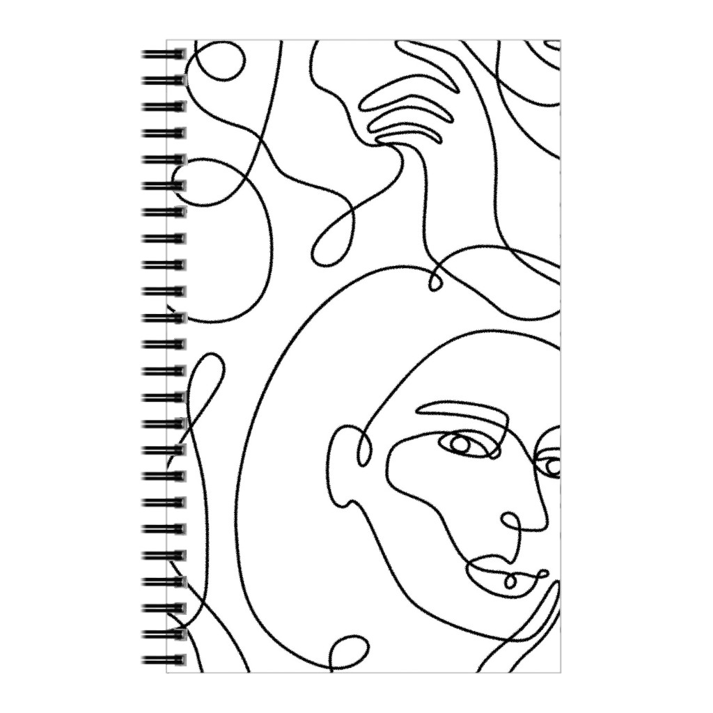 Hand Drawn Women Notebook | Shutterfly