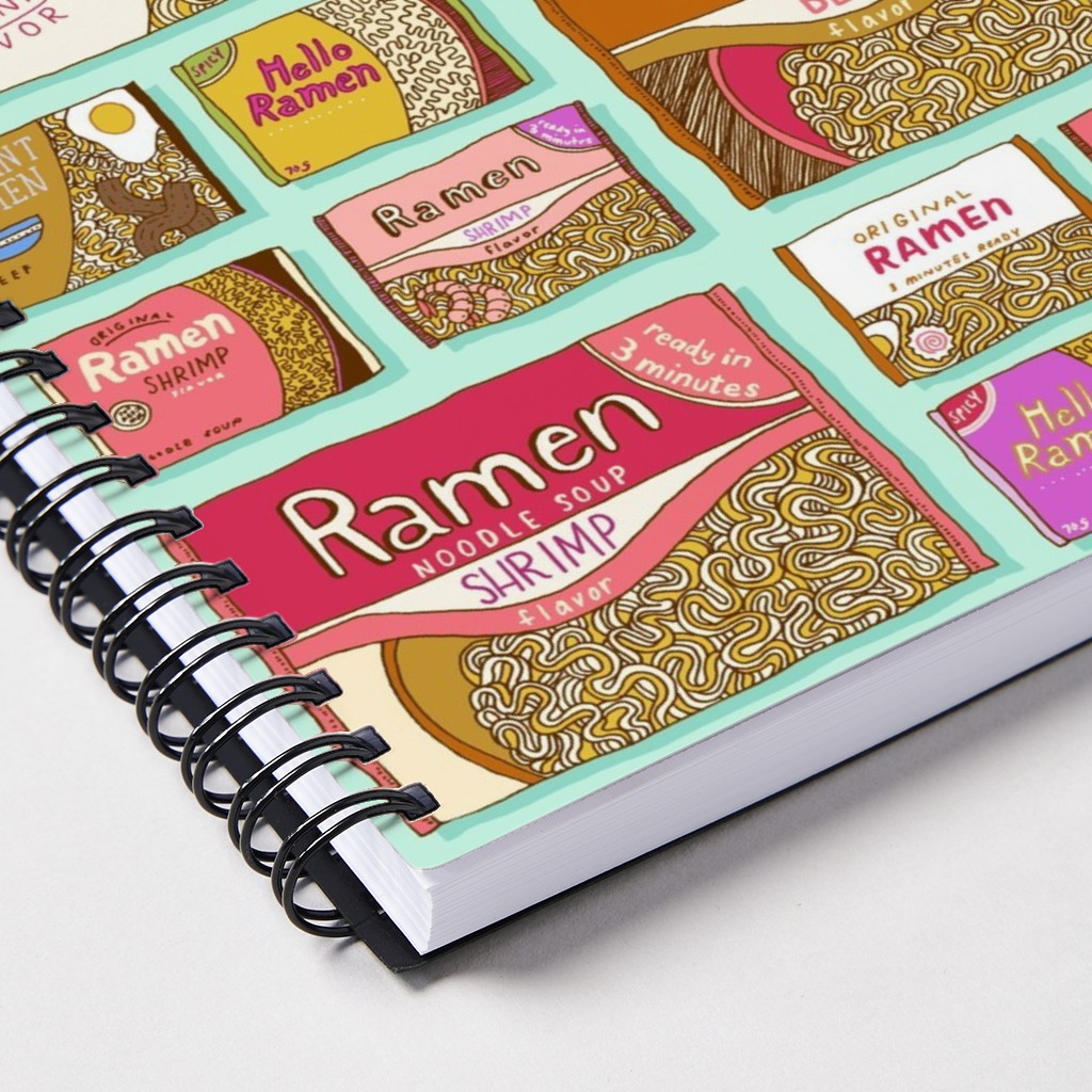 Ramen Noodle Packets Notebook | Shutterfly