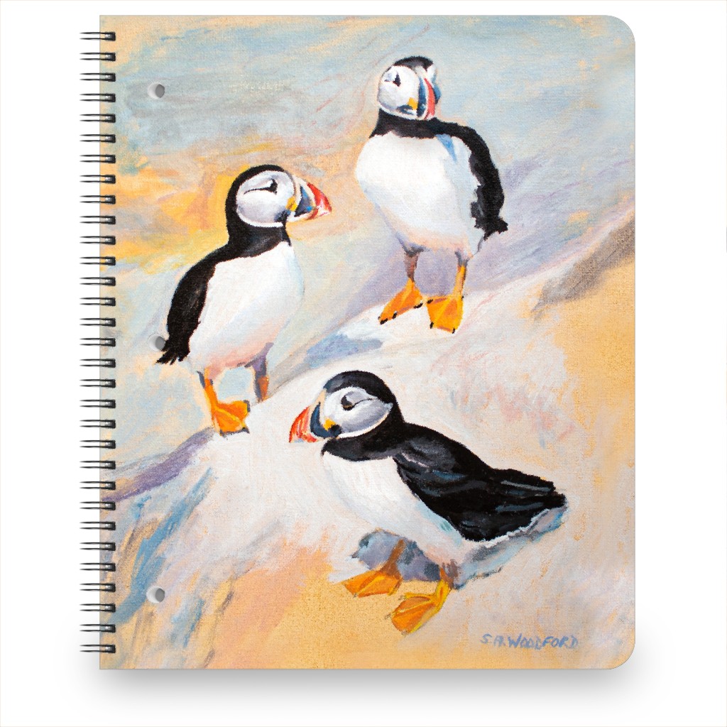 Puffins, Penguins - Multi Notebook | Shutterfly
