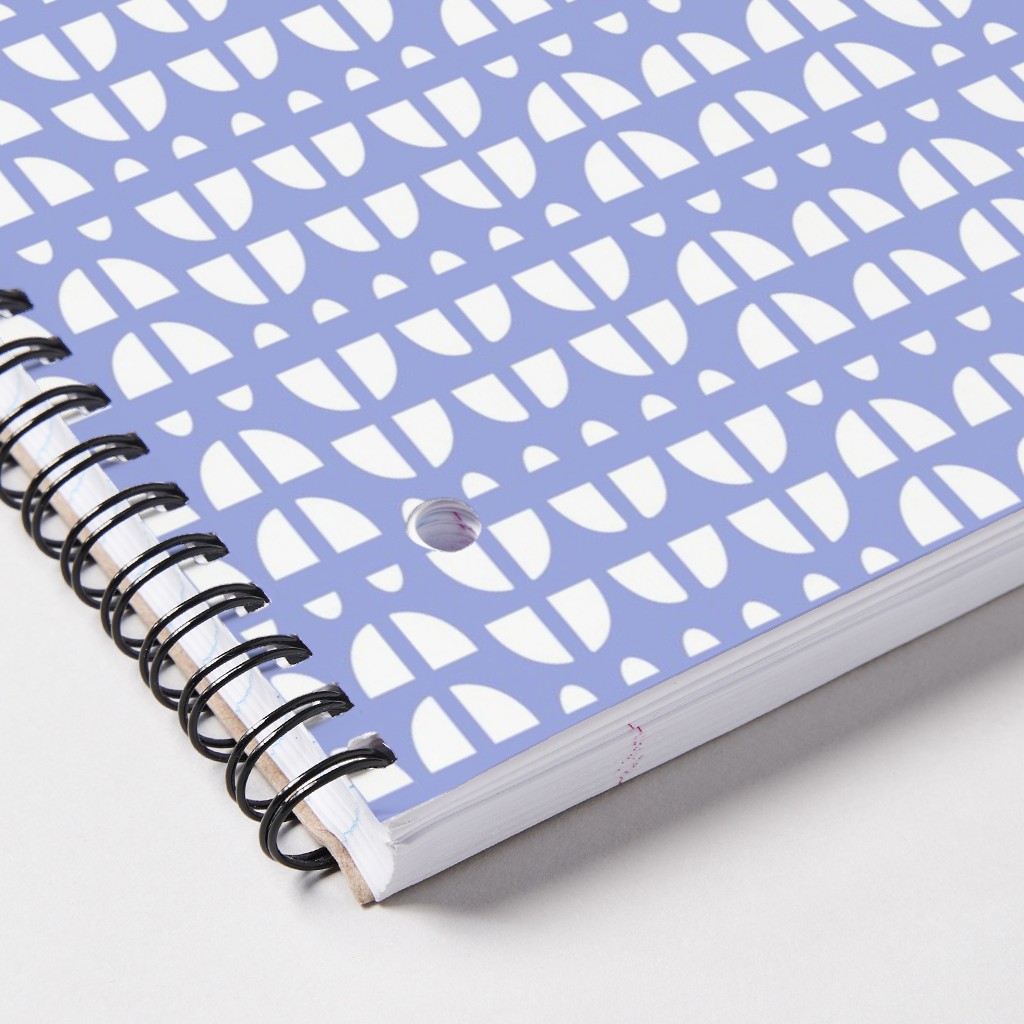 Geometric - Blue Notebook | Shutterfly