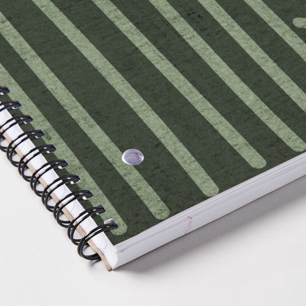 Mudcloth Weaving Line - Green Notebook | Shutterfly