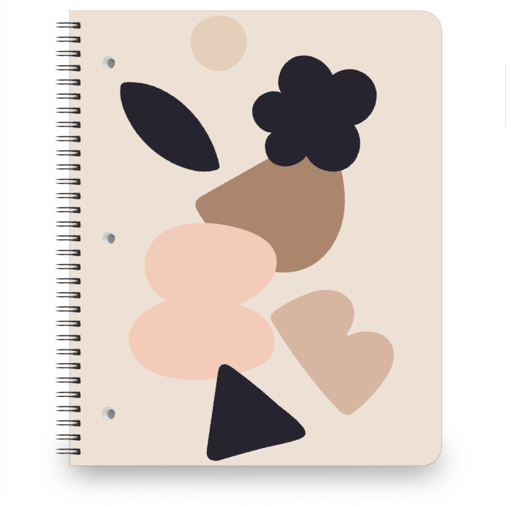 Collage Abstract - Neutral Notebook | Shutterfly